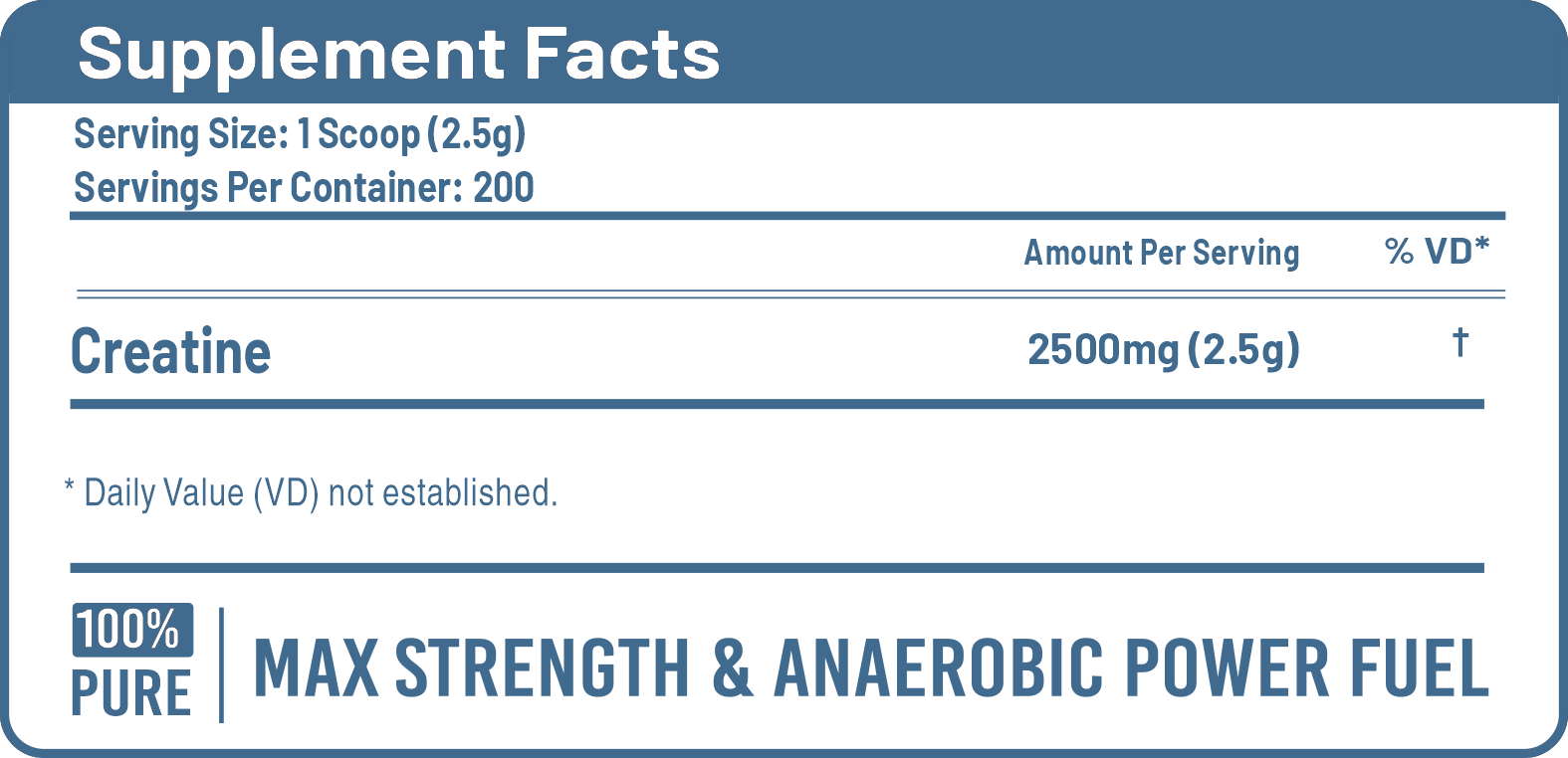 100% CREATINE - Universe Nutrition